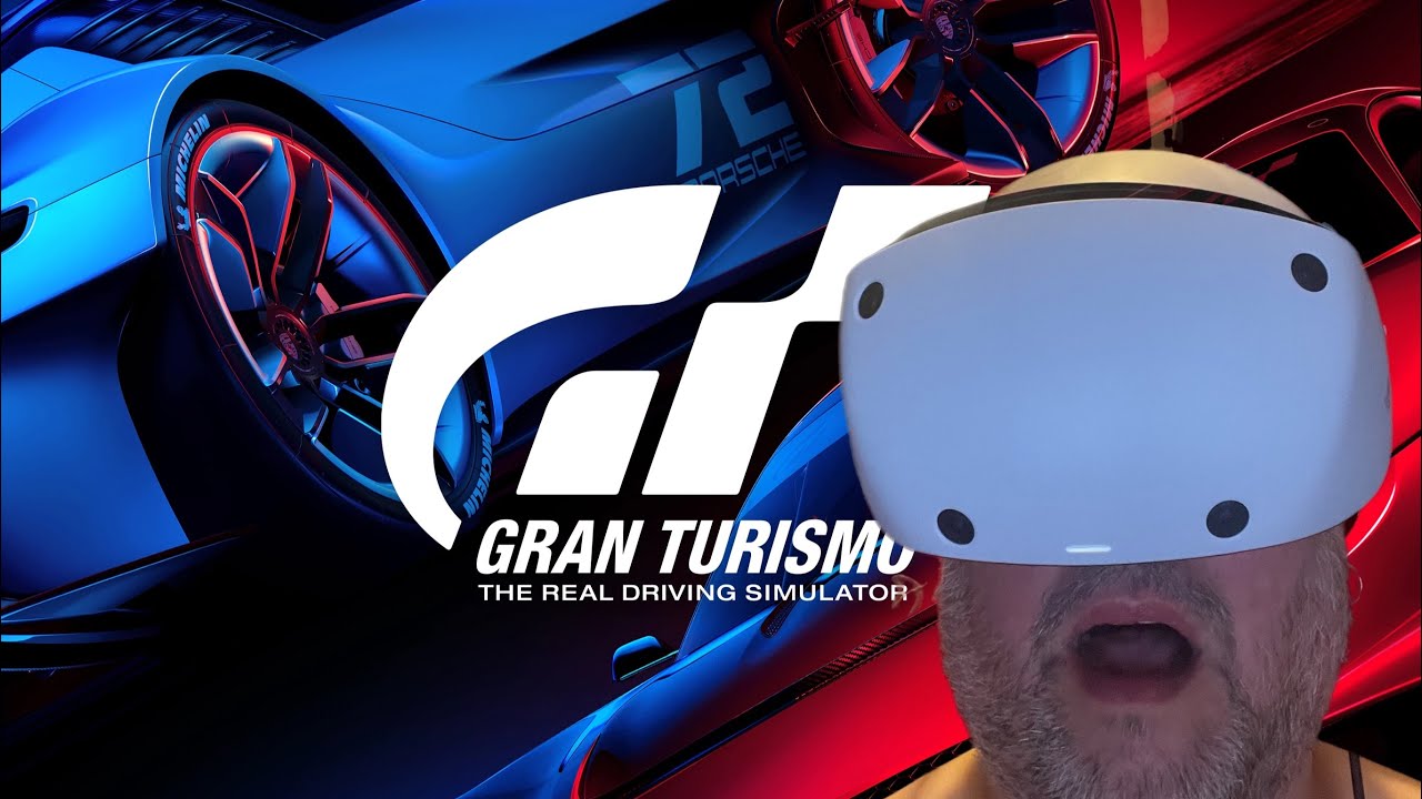 Gran Turismo 7, 1st time using PSVR2 - YouTube