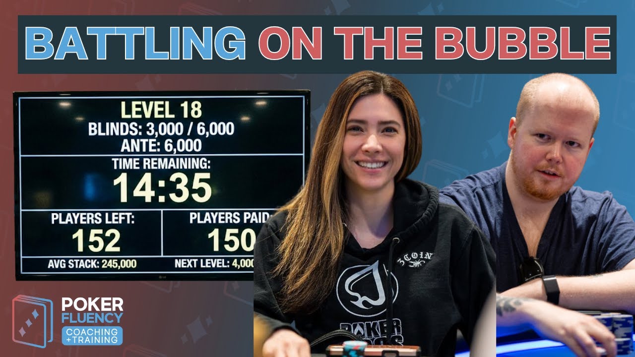 Big Stack vs. Big Stack: Why You Should Play AGGRESSIVE on the Bubble ...