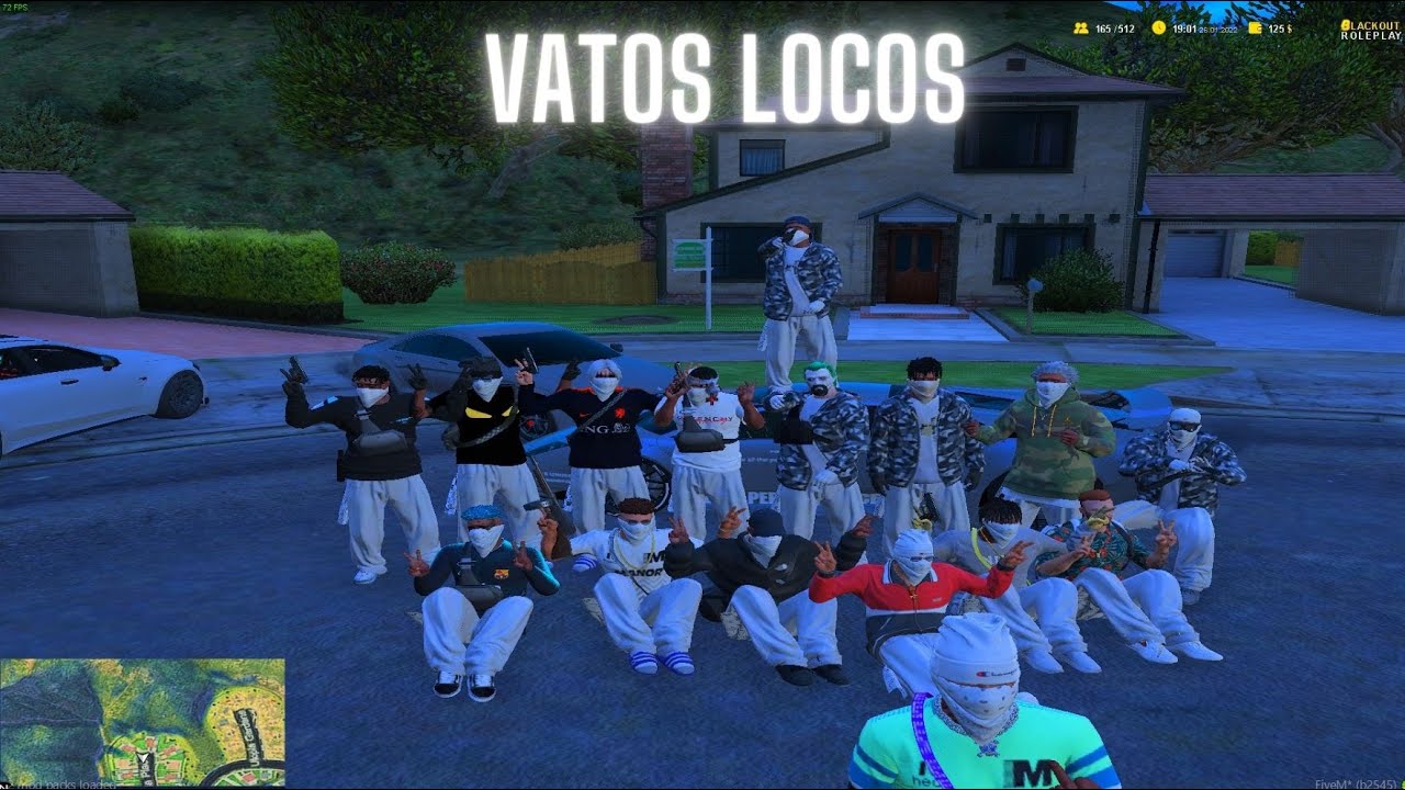 Vatos locos por Vida / Blackout Rp / Fabio Changretta - YouTube