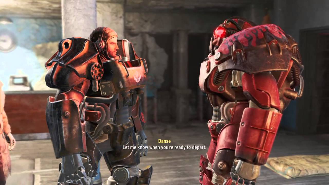 Fallout 4 X-01 armor gameplay - YouTube