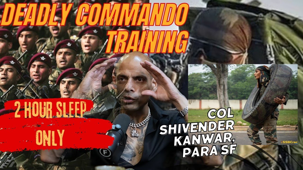 Deadly commando training😨😨ft Col Shivender Kanwar#rajshamani#indianarmy ...