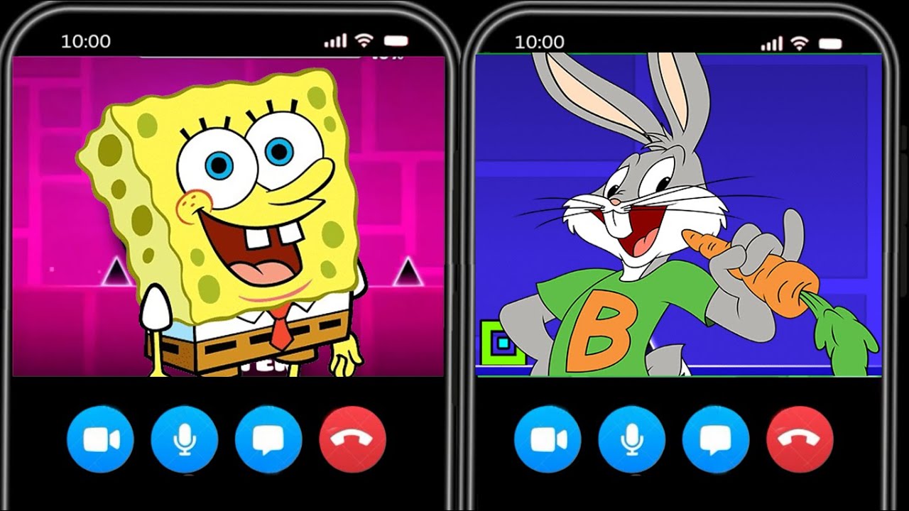 SpongeBob Called Bugs Bunny | Geometry Dash - YouTube