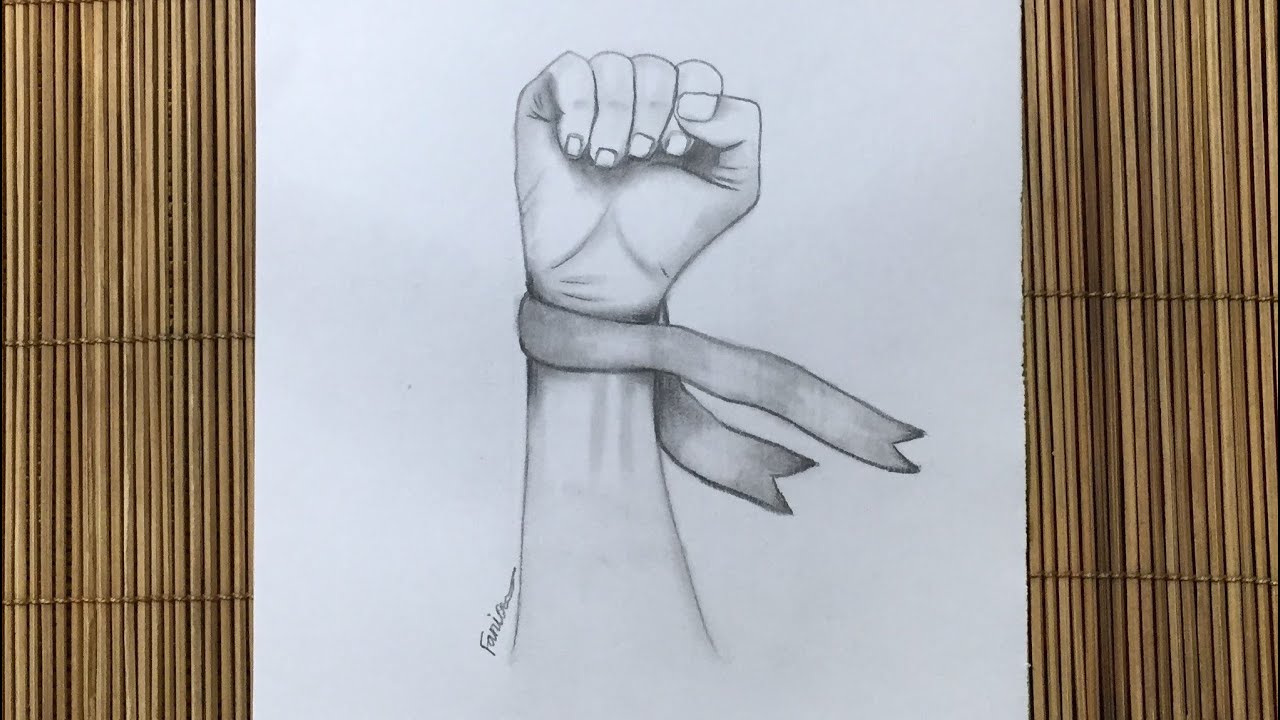 May Day Labor Day Drawing // Worker's Day Celebration Drawing // Hand ...