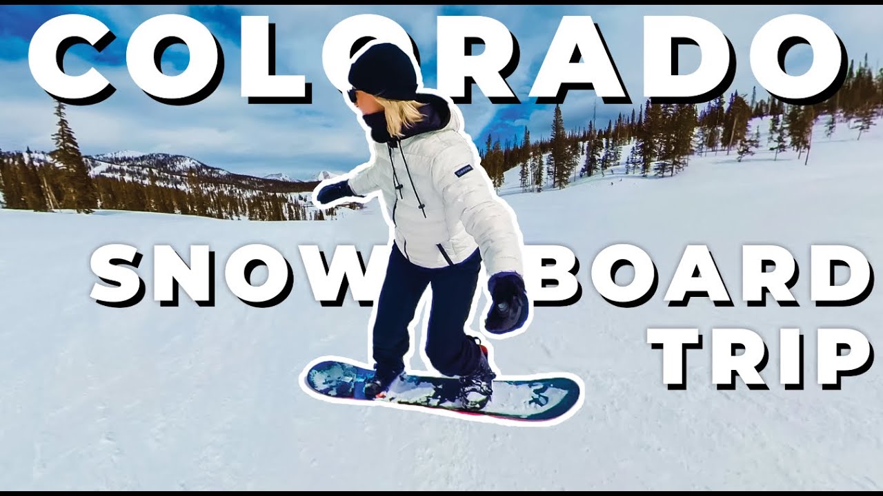 Snowboarding in the Mountains of Colorado | Monarch Ski Resort - YouTube