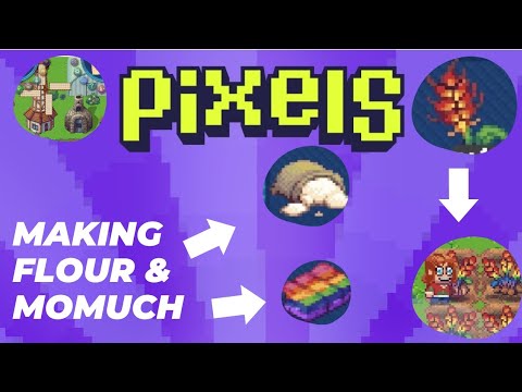 🤔 HOW TO MAKE 🍚FLOUR & 🍱MOOMUNCH⚡💎PIXELS LISTED ON BINANCE EXCHANGE 💱🎉🎉 ...