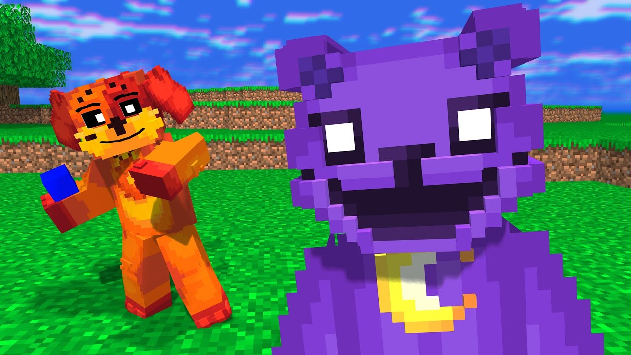 Smiling Critters Cartoon - Minecraft Version animated - YouTube