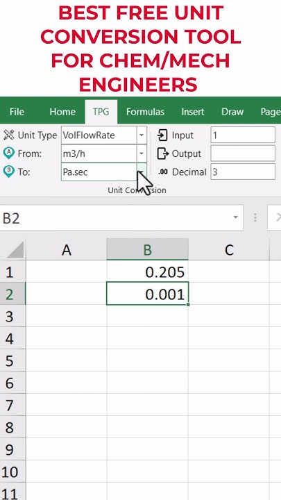 Best Unit Conversion Tool for Chemical and Mechanical Engineers (Completely FREE) - YouTube