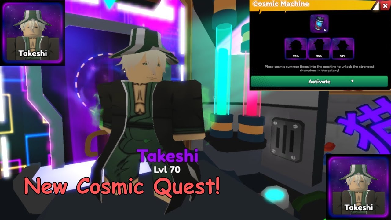 New Cosmic Quest ! (Update 2) | Anime Champions Simulator - YouTube