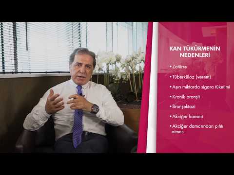 Hemoptizi (kan tükürme) nedenleri nelerdir? - Prof. Dr. Metin Özkan (Göğüs Hastalıkları Uz.)