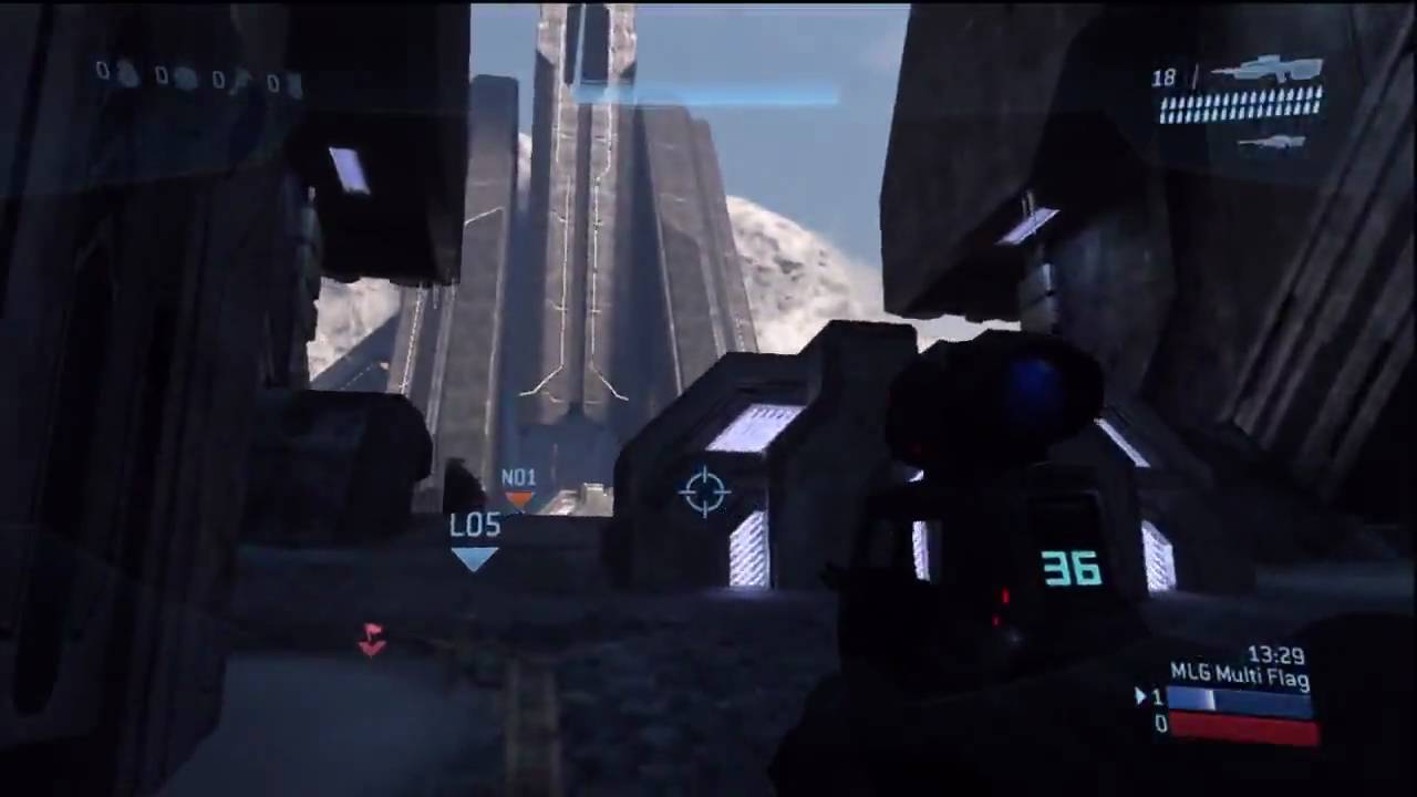 Snipedown (A Halo 3 Pro) Gameplay CTF Pit - YouTube