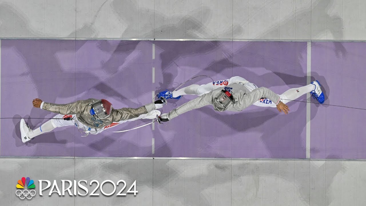 South Korea's Oh Sang-Uk prevails in DRAMATIC gold medal sabre match ...