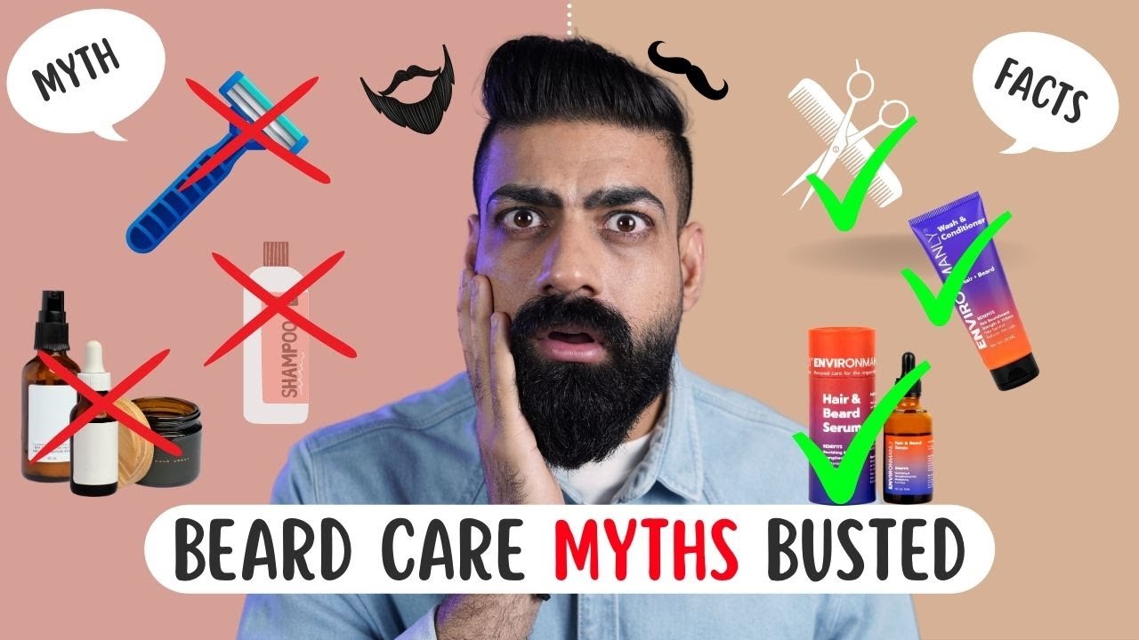 Beard Myths and Facts: 7 Beard Growth Myths Busted - YouTube