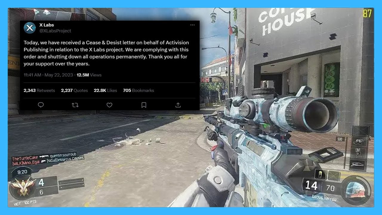 XLabs Shutdown By Activision (Modded BO3 is Done For) - YouTube
