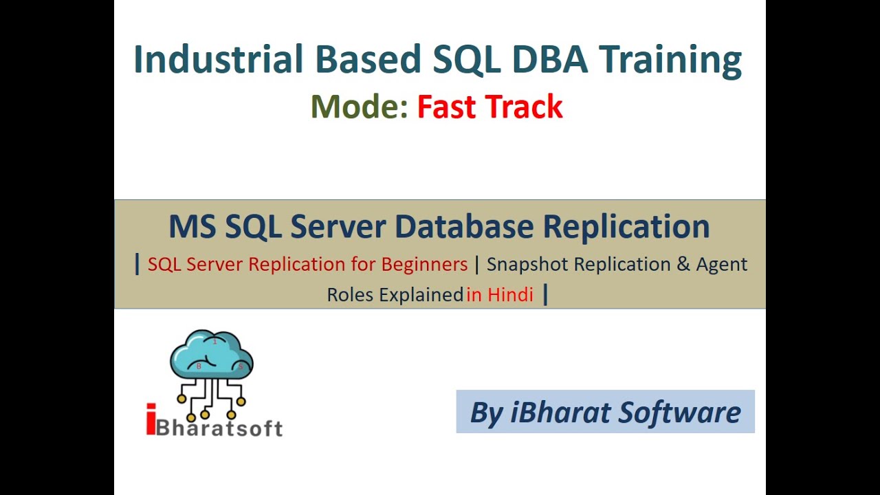 83. SQL Server Replication for Beginners | Snapshot Replication & Agent Roles Explained #sqldba ...