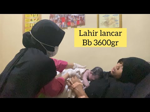 Lahir datang pembukaan 6 cm | Tanpa Dampingan Suami #melahirkan #part2 