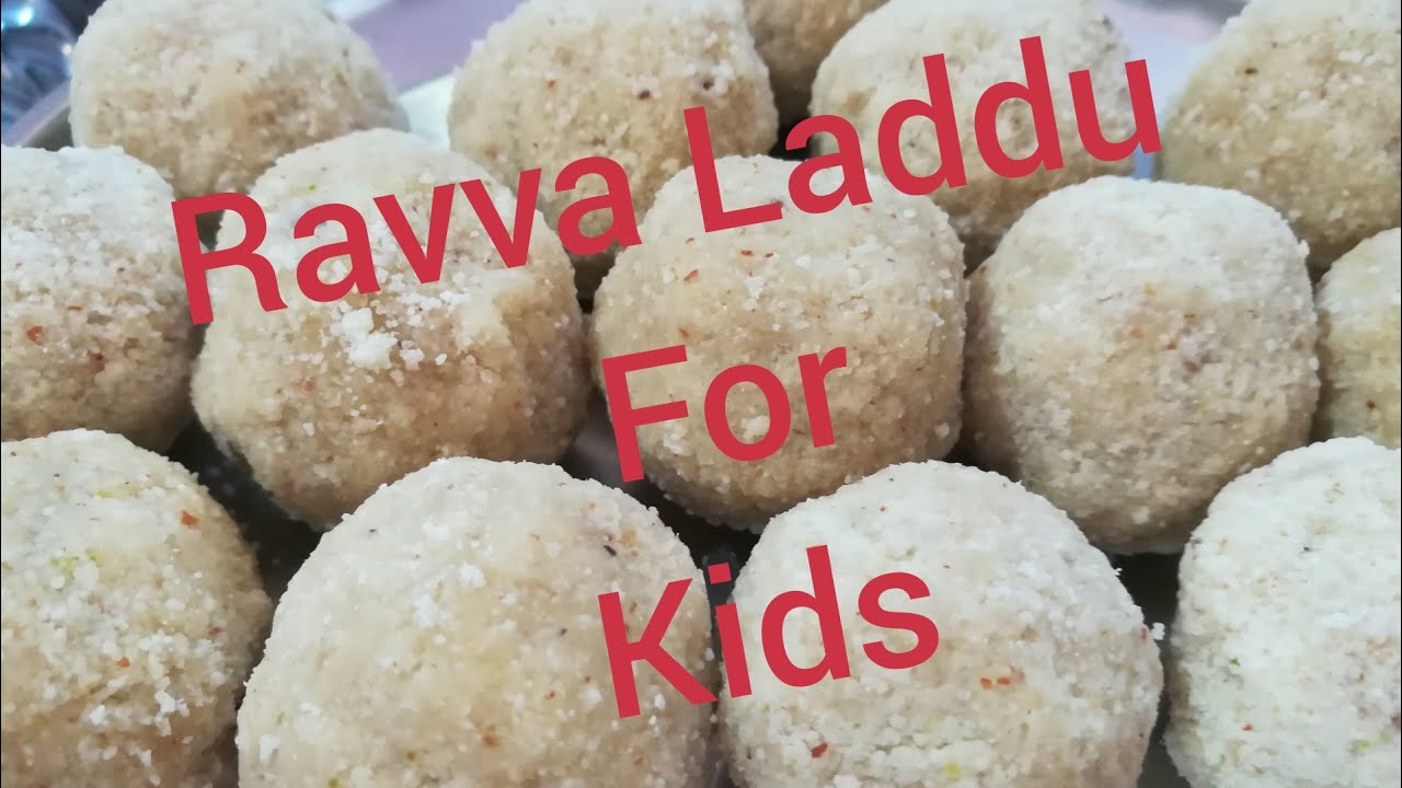 Ravva laddu in telugu || Ravva laddu recipe for Kids - YouTube