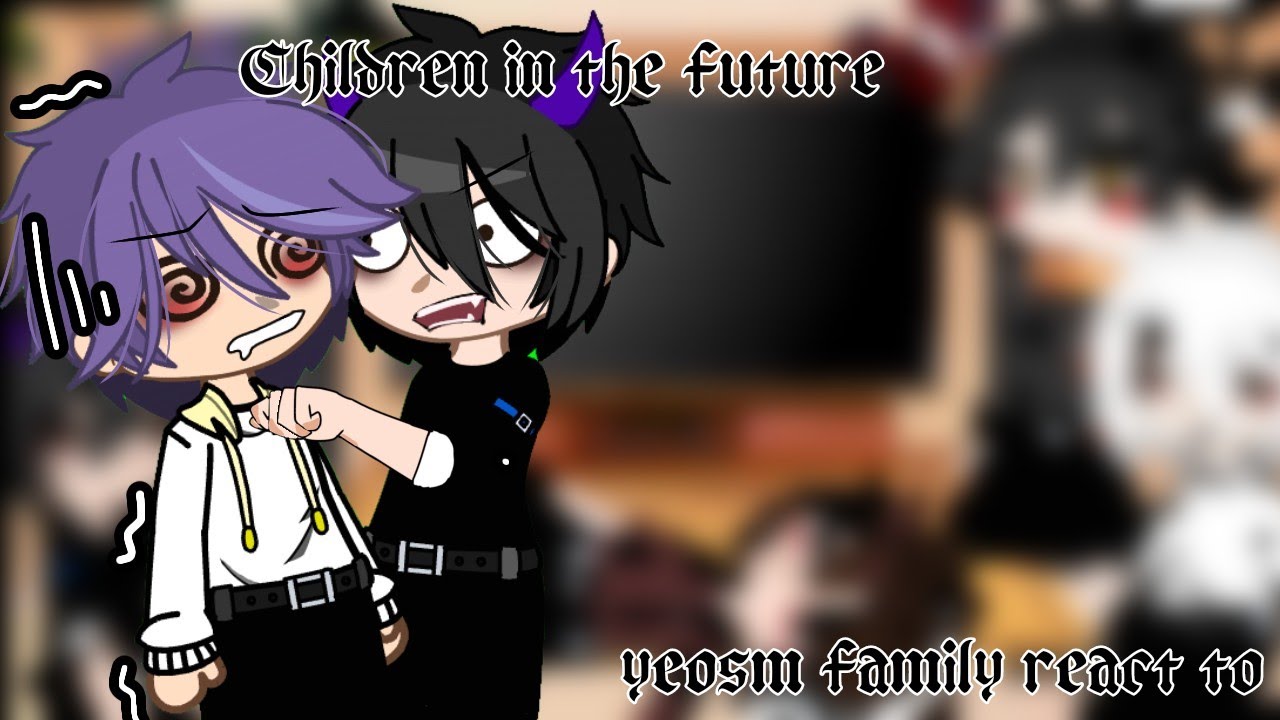 Children in the future yeosm family react to.... Minecraft animation ...