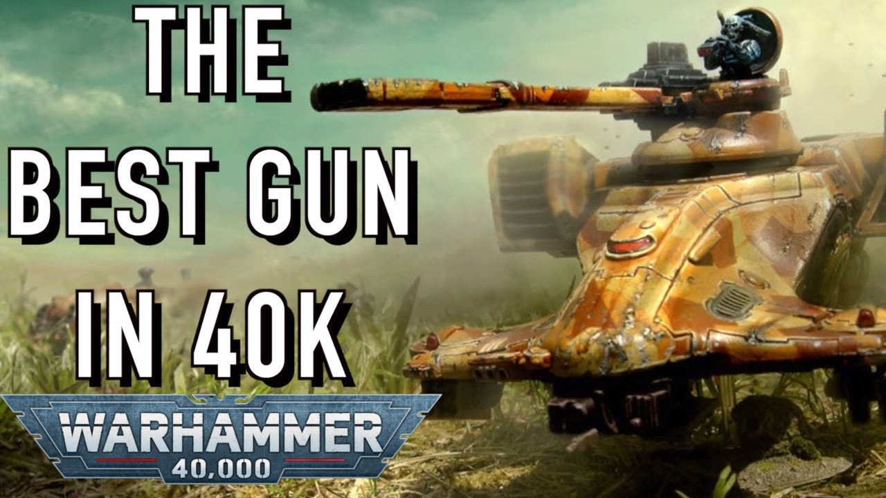 The Railgun: Strongest Weapon in Warhammer 40K - YouTube