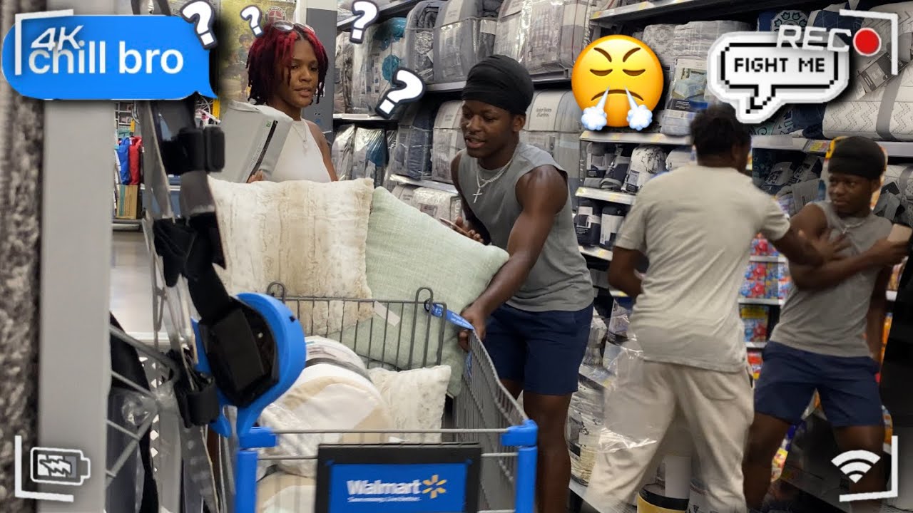 Taking people stuff in Walmart prank😱 - YouTube