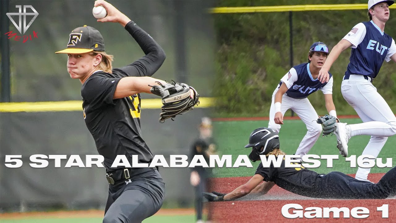 Introducing 5 Star Alabama!! | 5 Star Alabama 16u Nabors vs Elite ...