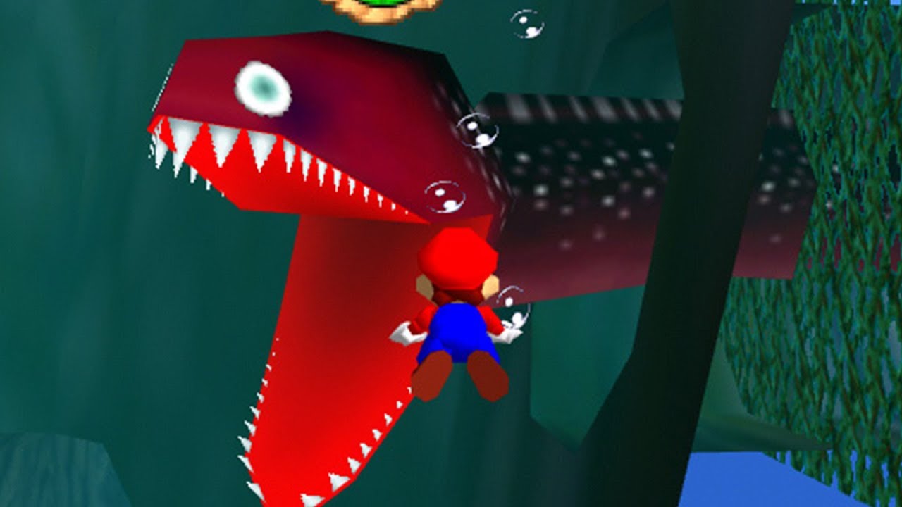 ENTER THE WORLD OF MARIO 64 UNDERWATER - YouTube
