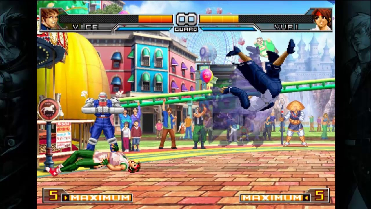 Kof 2002 Um Vice Combos - YouTube