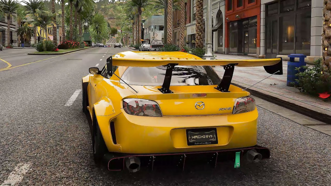 GTA5 Best Combination Graphics With Realistic Ray Tracing Showcase On ...
