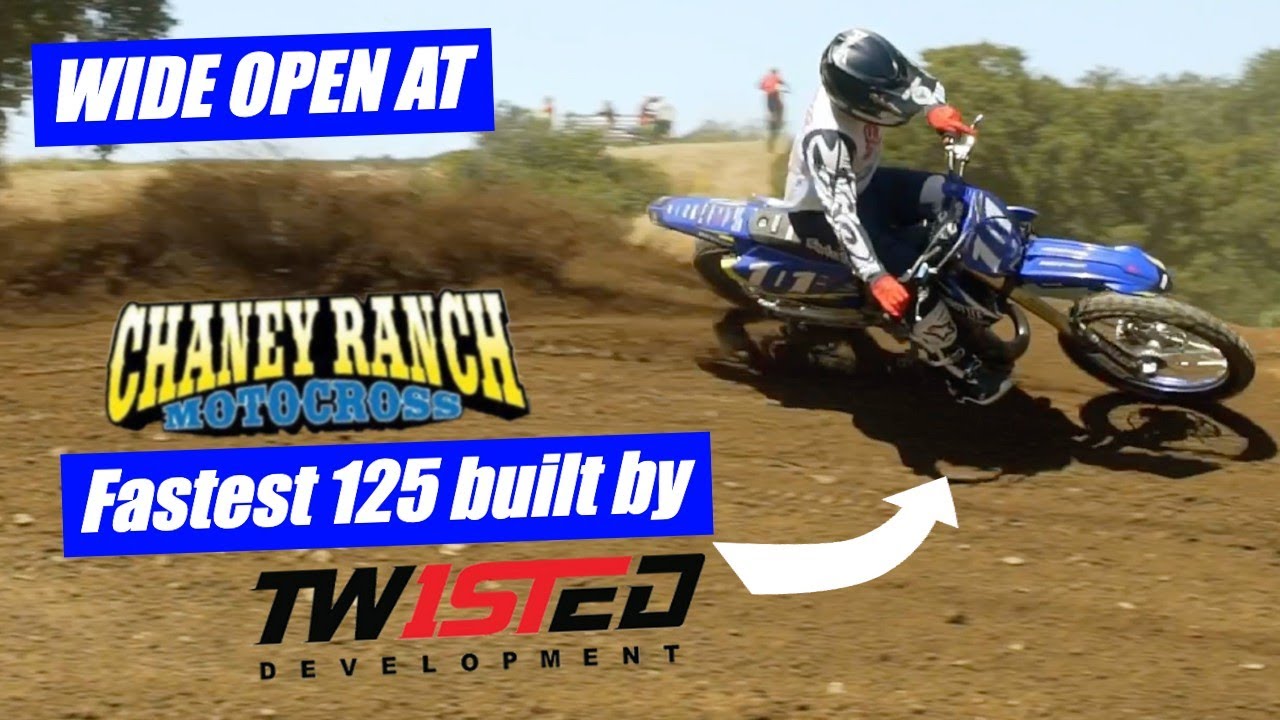 PING KEEPS YZ125 HELD WIDE OPEN AT CHANEY RANCH | RAW - YouTube