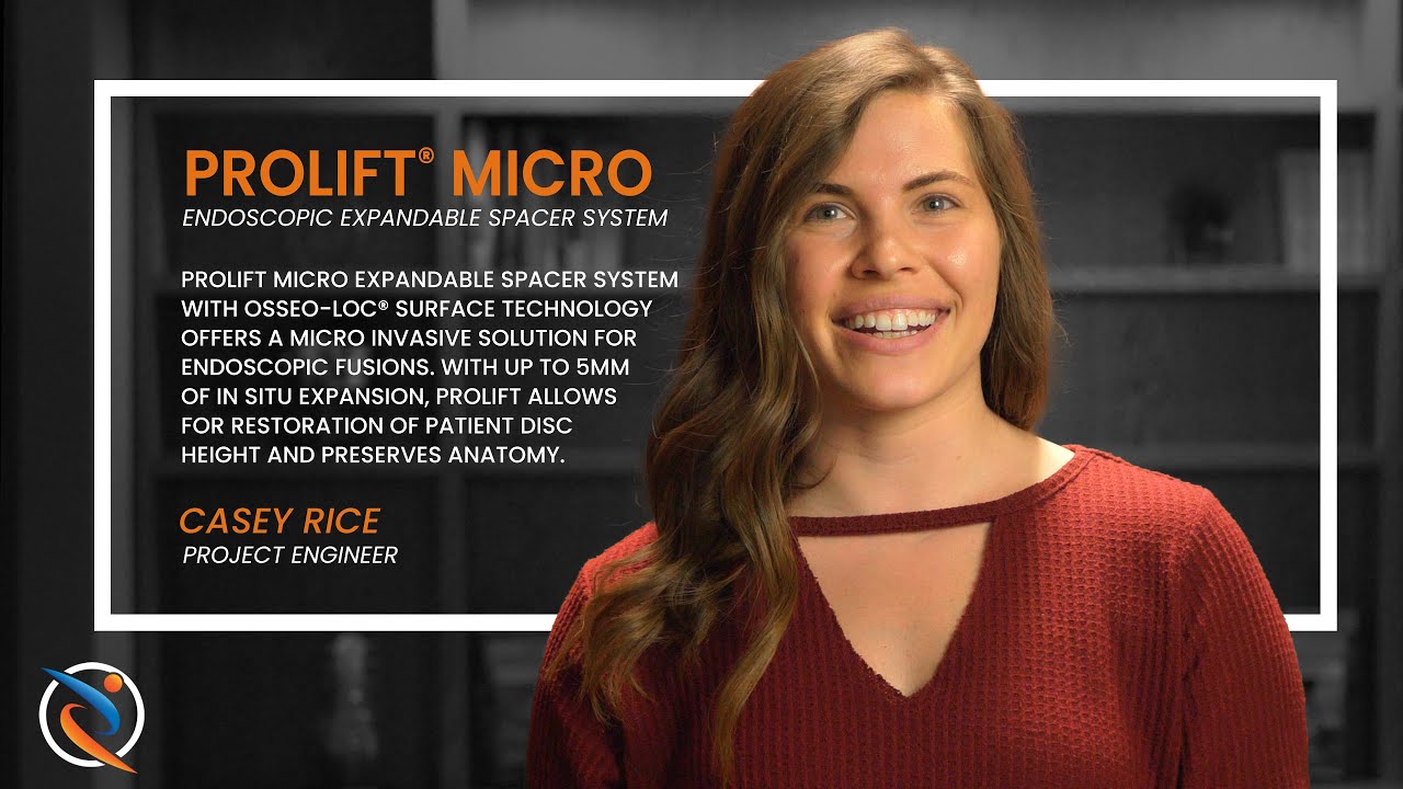 PROLIFT MICRO® Expandable Spacer System featuring Casey Rice - YouTube