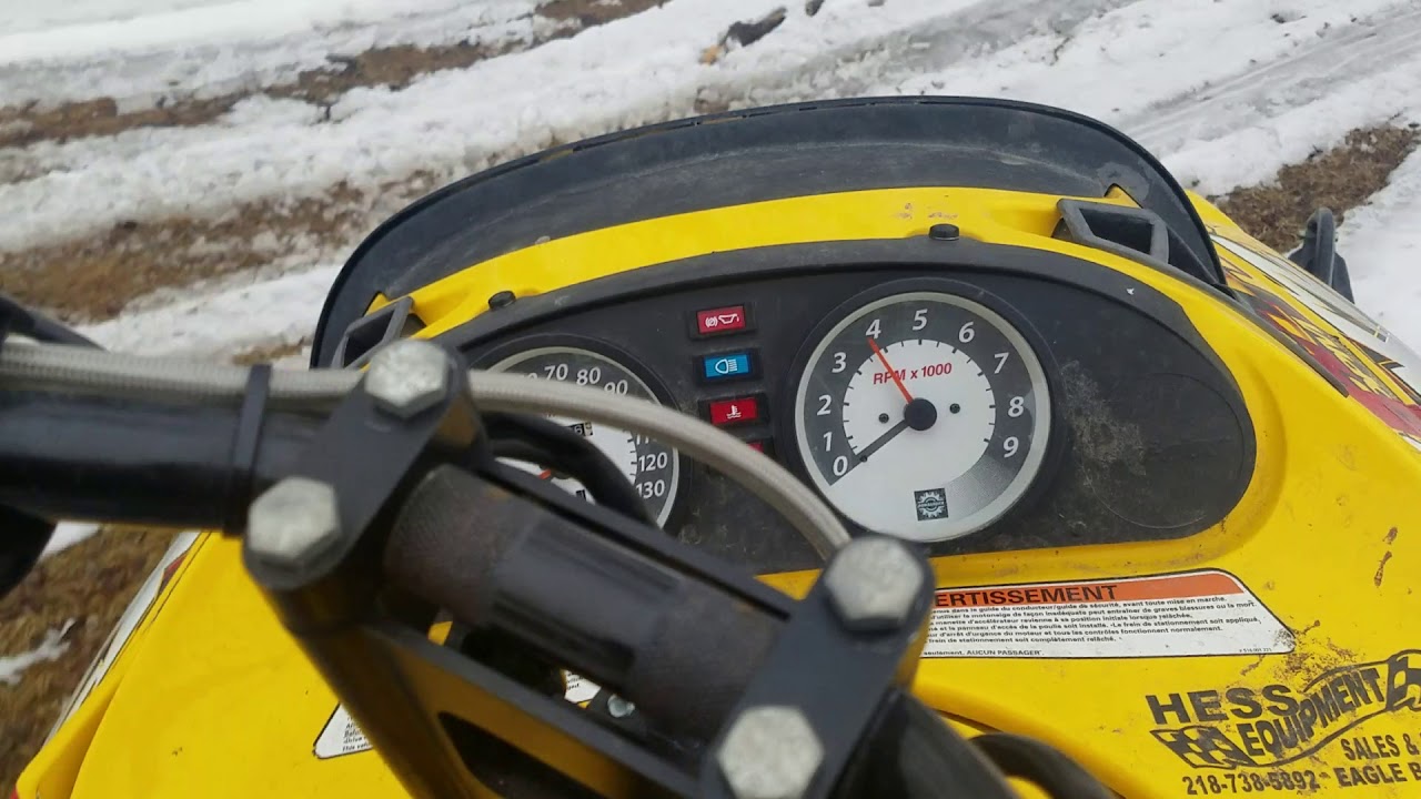 2002 Skidoo MXZ 600 - YouTube