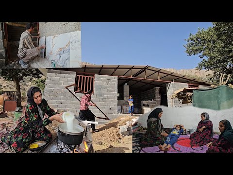 In the heart of hardship, Rajab’s great dream is to build a dream home for his daughters.