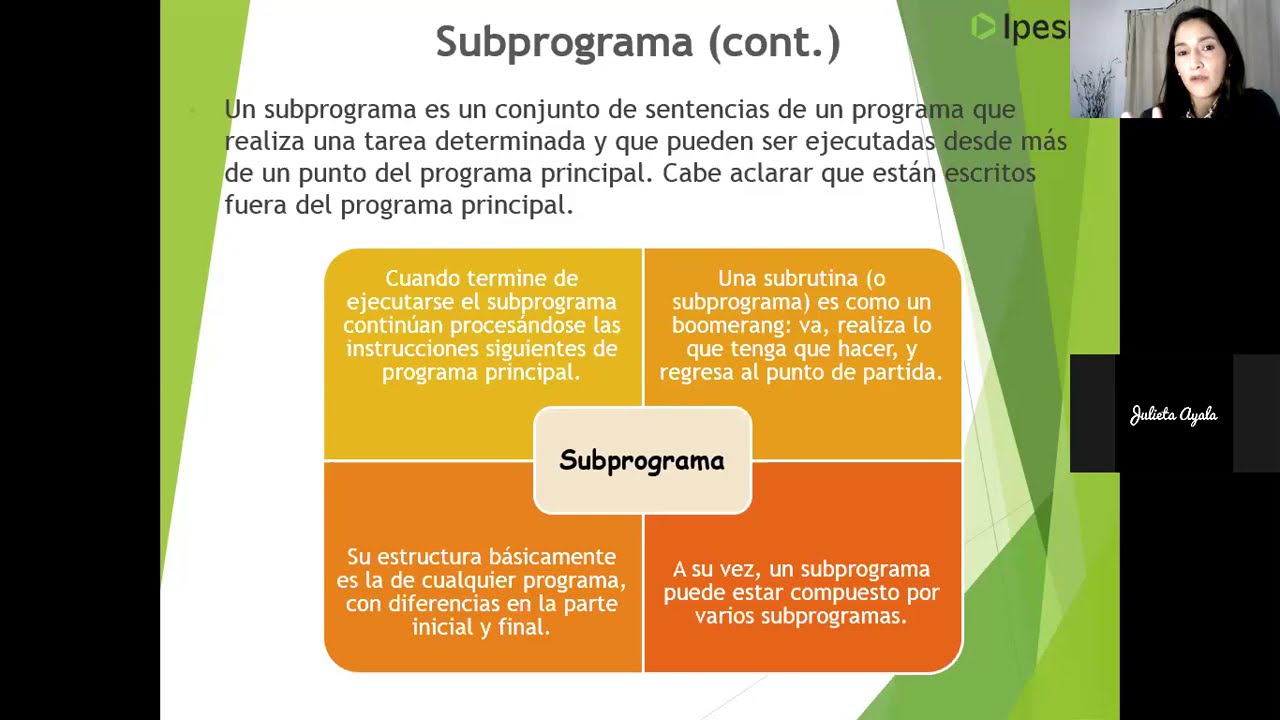 PLI - Unidad 3 - Subprogramas: Funciones y Procedimientos - YouTube