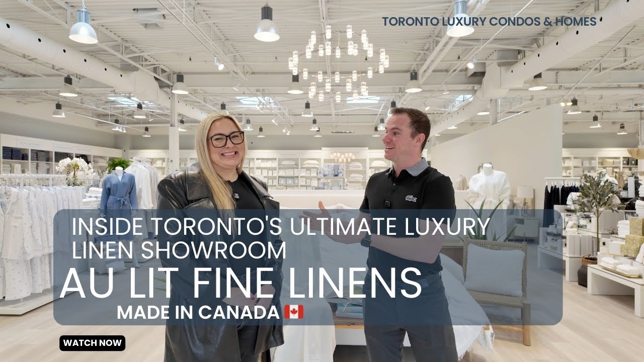 Inside Toronto's Ultimate Luxury Linen Showroom | Au Lit Fine Linens ...
