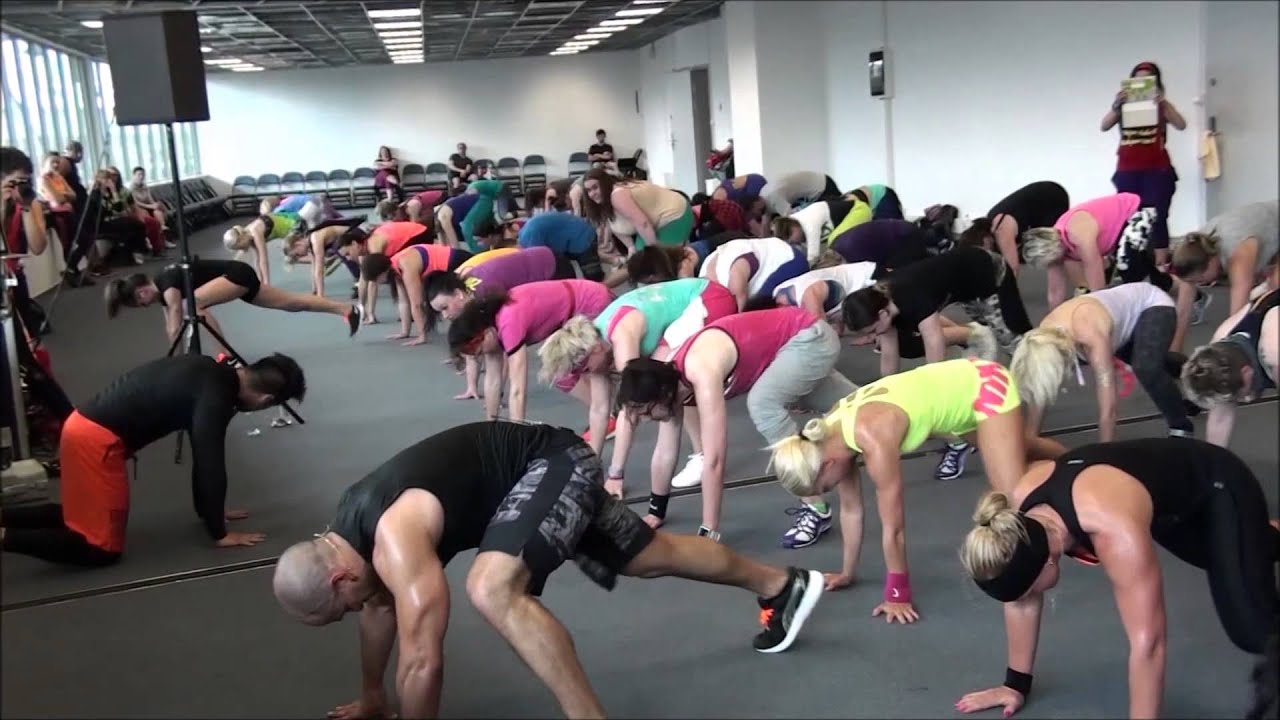 Reebok Wellness 2015! Prague! F3 Workout - workshop part 3 - YouTube