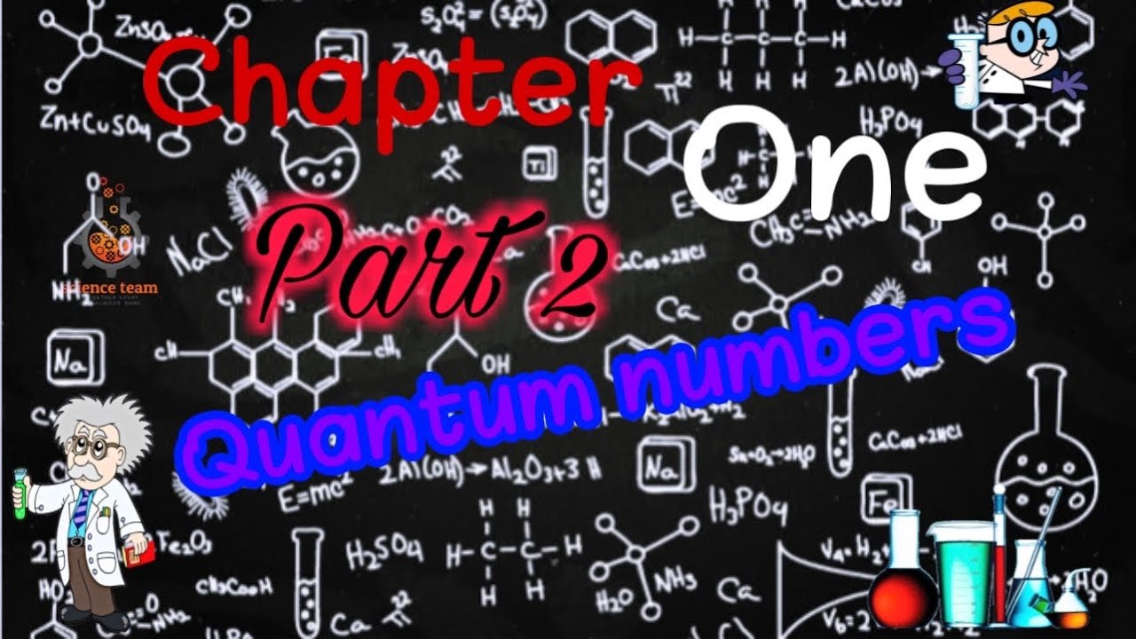 Inorganic Chemistry: Quantum Numbers - Chapter 1 | الجزء الثاني - YouTube