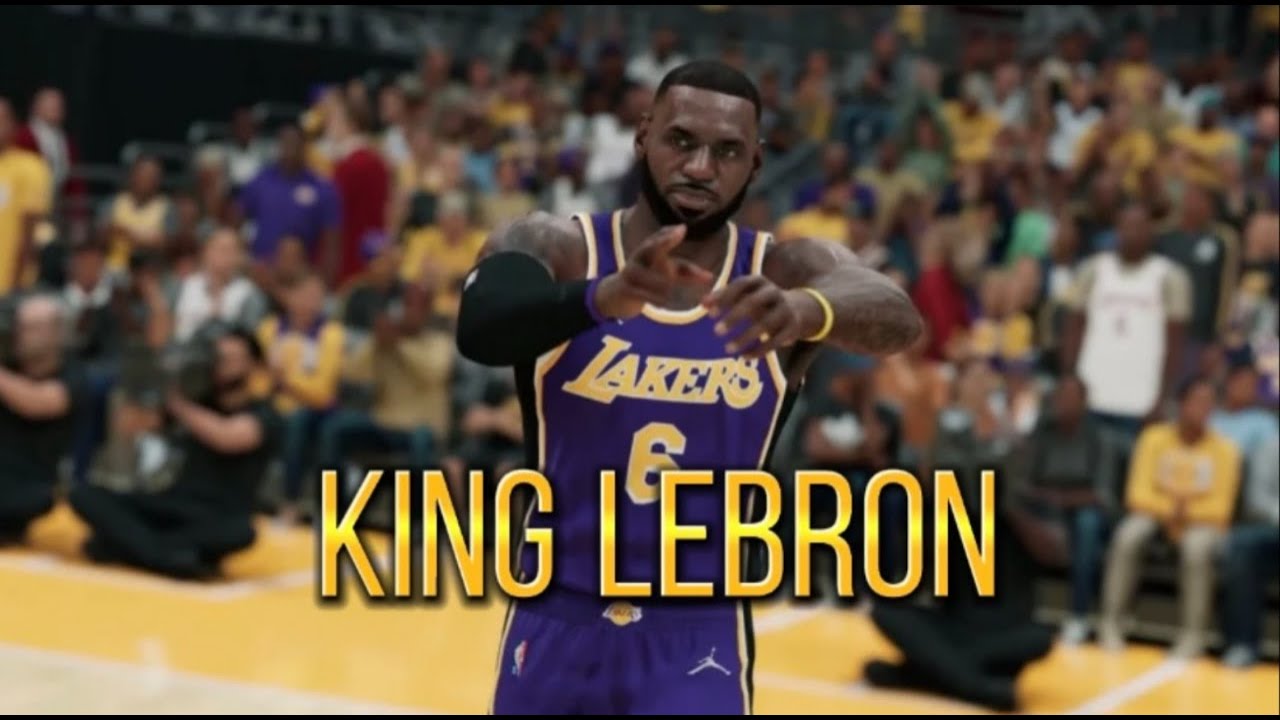 Lebron James NBA2K Compilation🔥😱 - YouTube