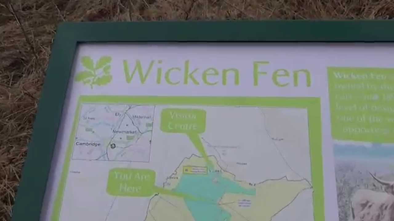 Map & Fieldfare Wicken fen 10feb15 Cambridgeshire UK 1253p - YouTube