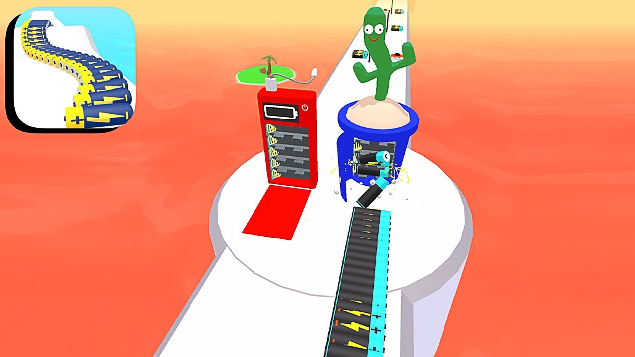 Battery Run 3D Gameplay | All Levels 74-75 - YouTube