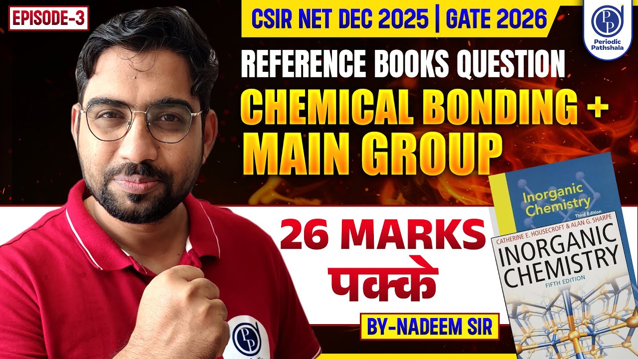 Chemical Bonding & Main Group | Reference Book Questions Explained ...