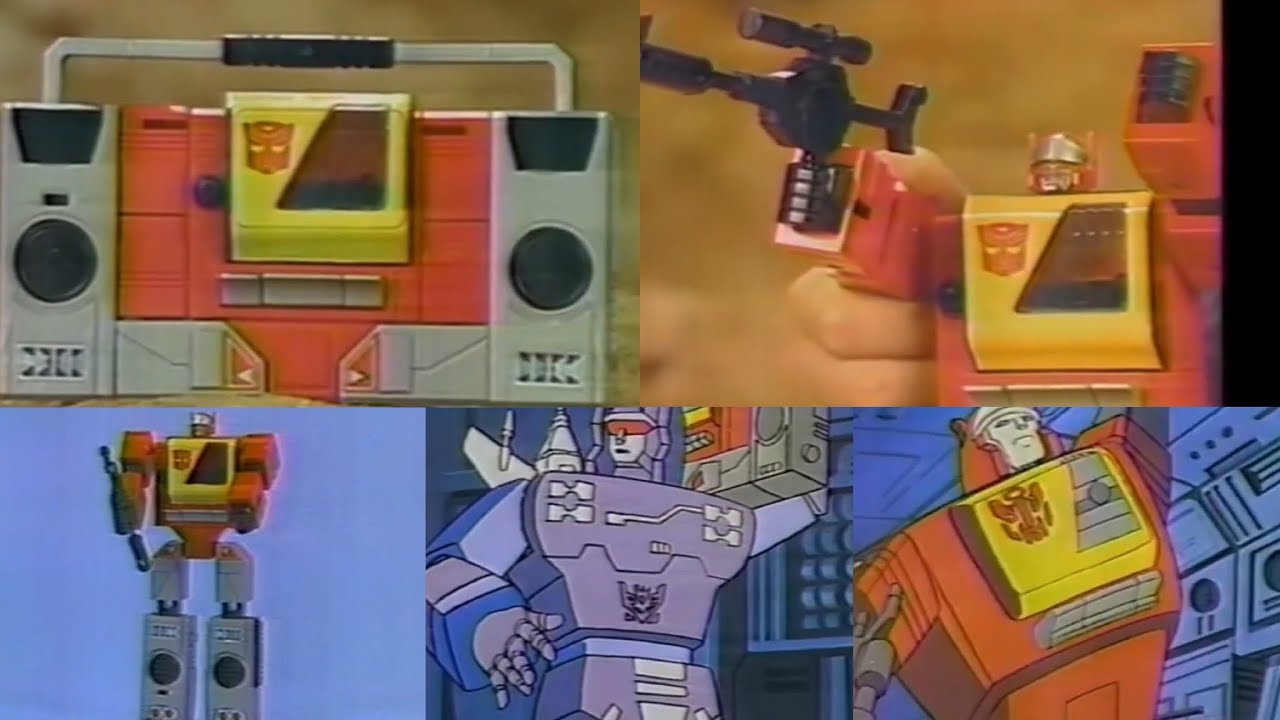 Transformers generation one vintage Blaster commercial. G1 original ...