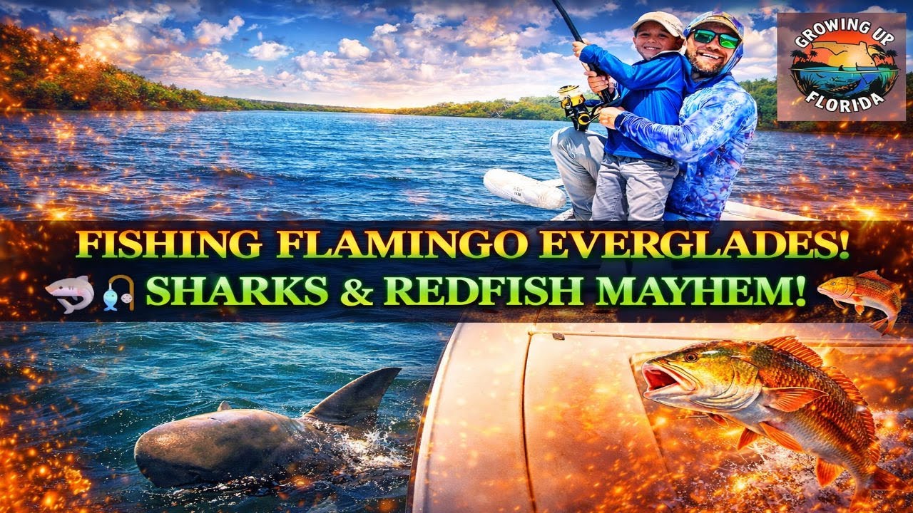 FLAMINGO EVERGLADES SHARK FISHING ADVENTURE 2025 - YouTube
