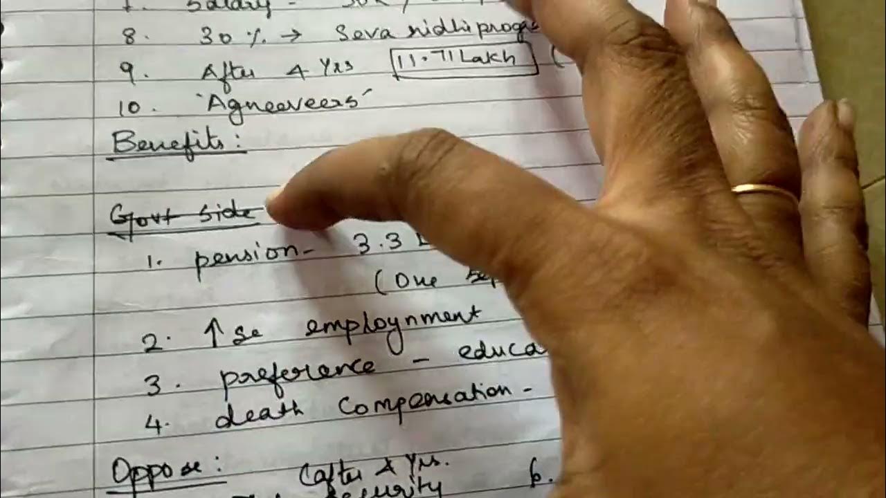 AGNIPATH SCHEME/Tnpsc GROUP 2 MAINS / The only goal Tnspc - YouTube