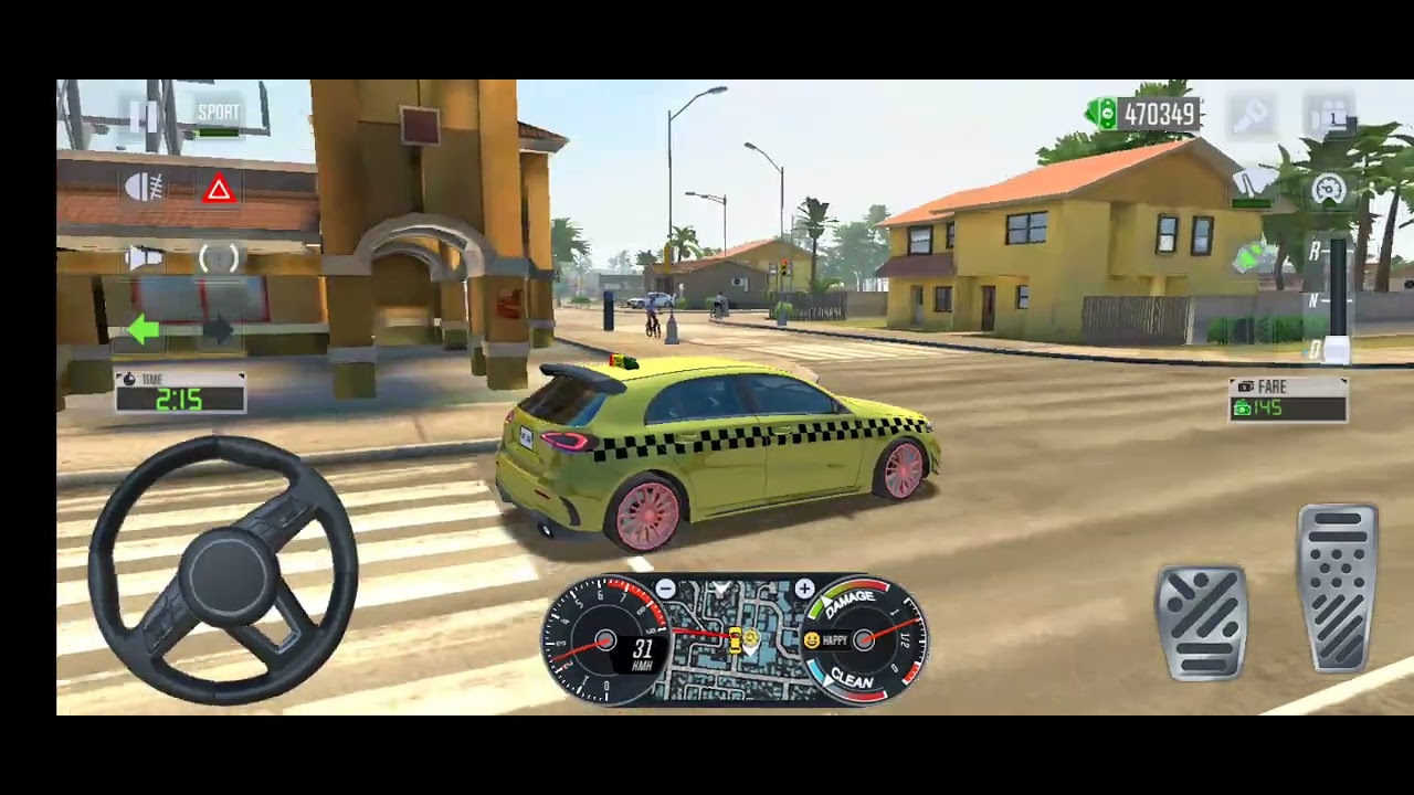 Taxi SIM 2022 Evolution | Taxi Simulator Car Driving Simulator Wheel ...