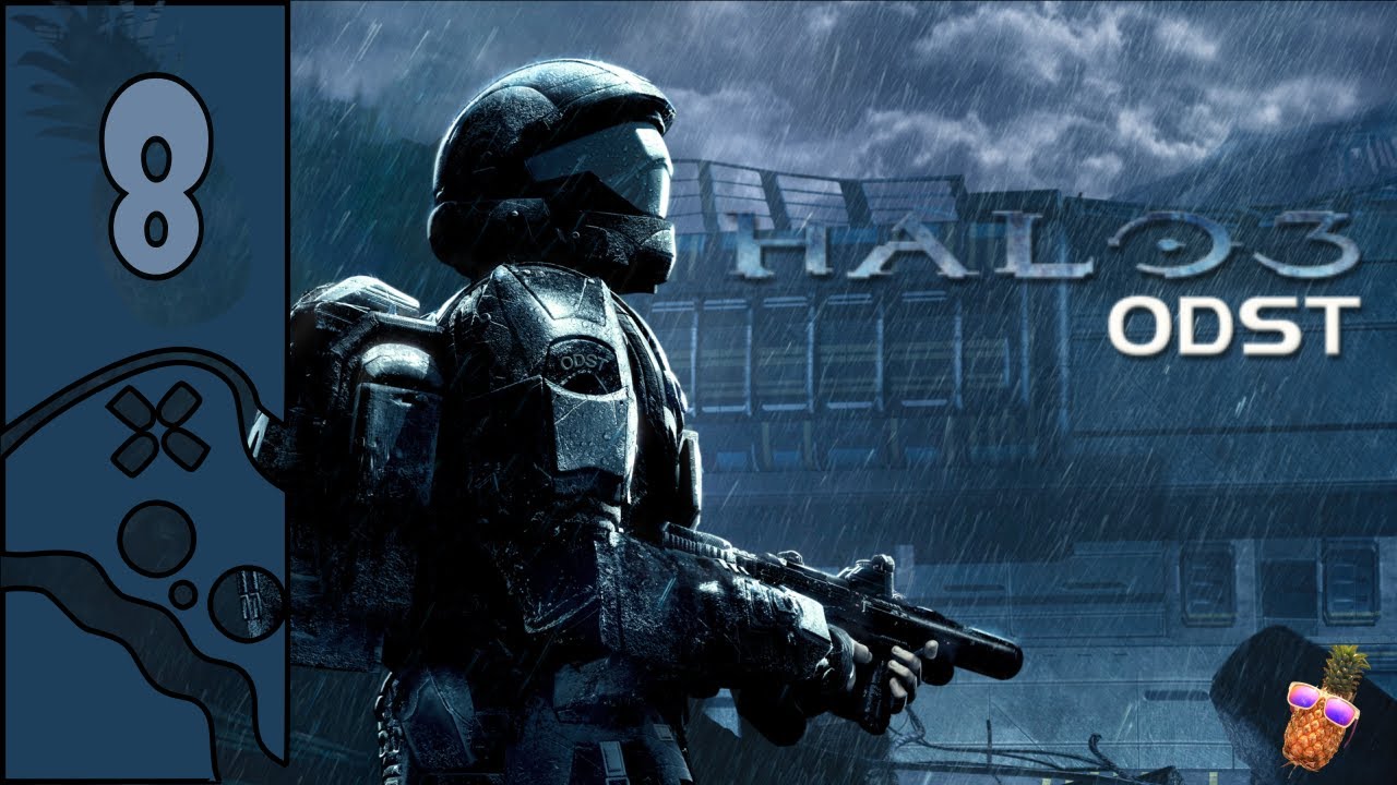 Halo 3: ODST [Legendary] Part 8 - ONI Alpha Site - YouTube