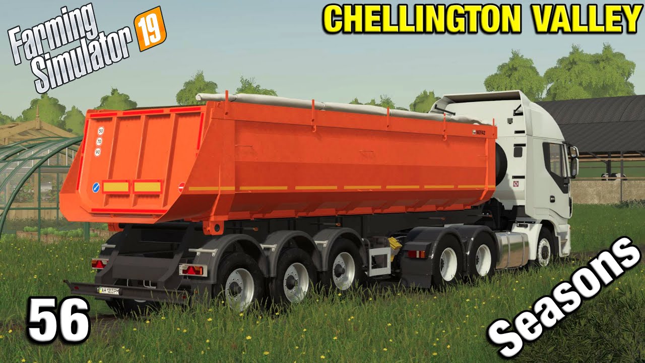 ANIMAL FEED TRAILER Chellington Valley Timelapse - FS19 Ep 56 - YouTube