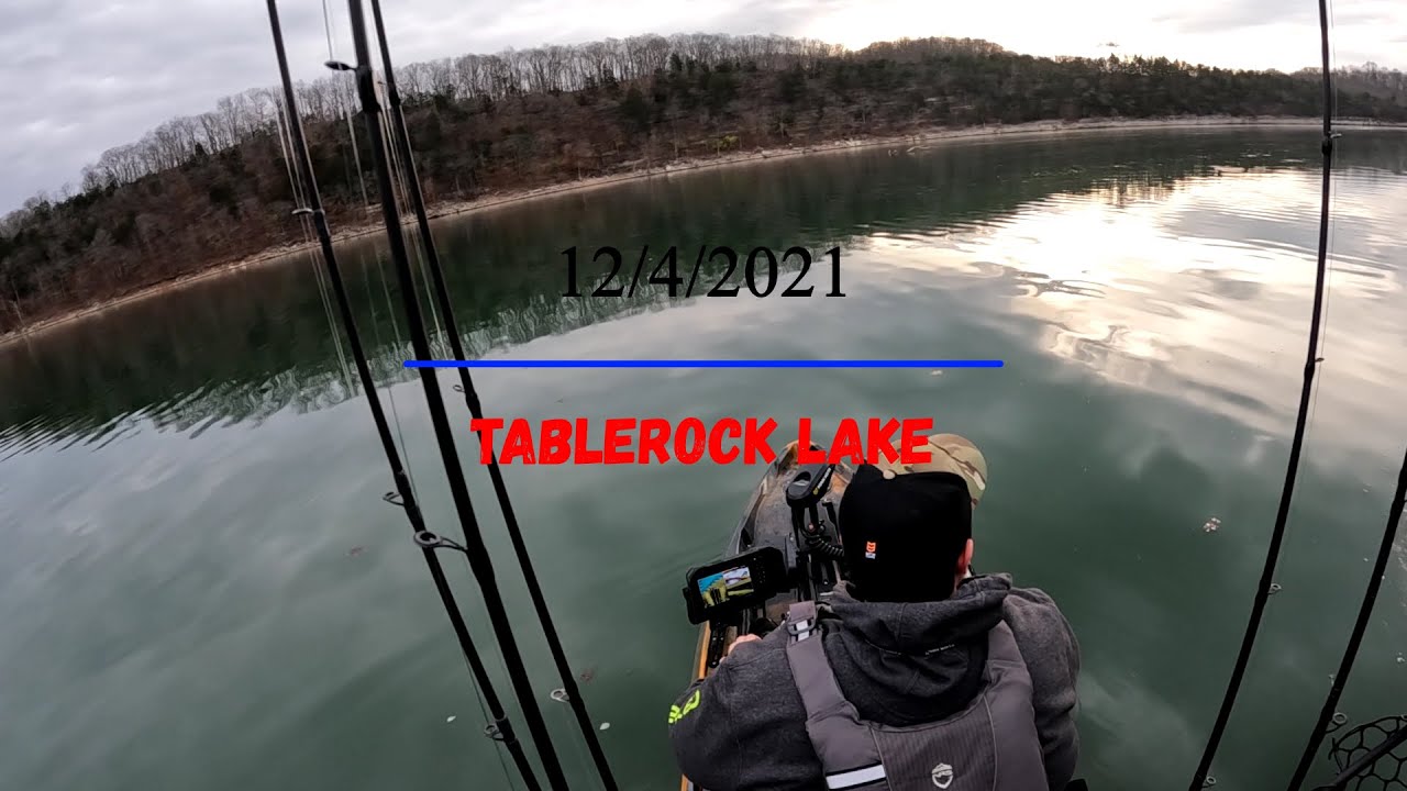 Kayak Fishing Table Rock Lake in December! - YouTube