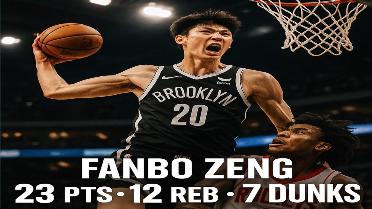 🏀 Fanbo Zeng DESTROYS Kevin Porter Jr. in Nets Scrimmage – 23 PTS, 12 ...