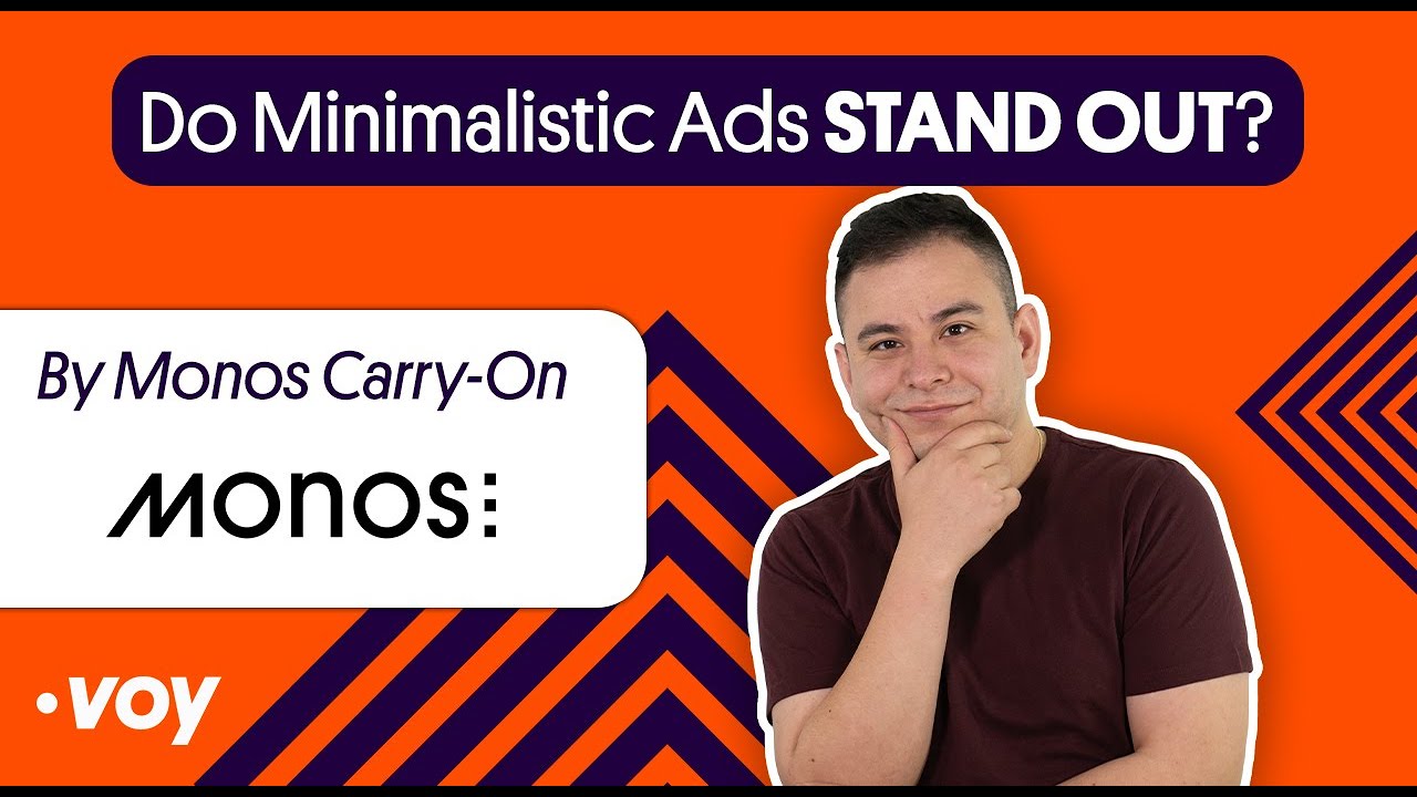 Do Minimalistic Ads Stand Out? – Monos Carry-On - YouTube