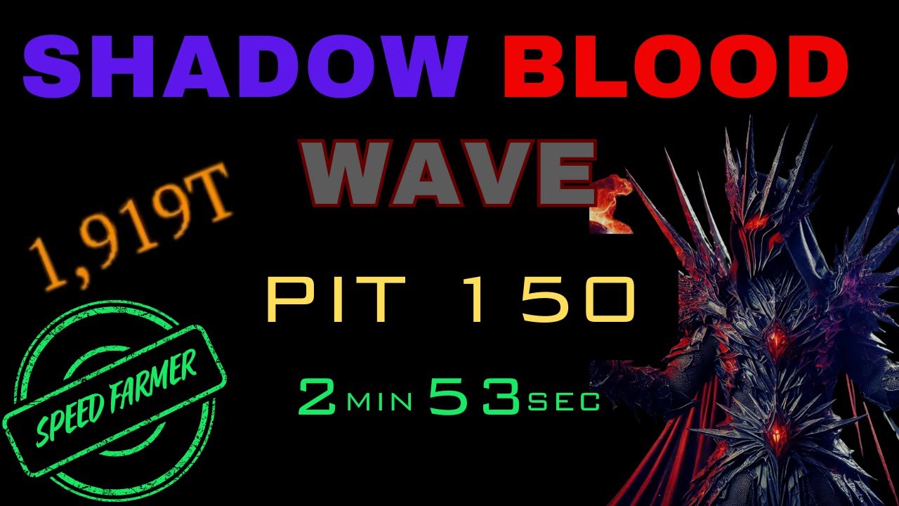 Shadow Blood Wave is the BEST ALL AROUND BUILD in Season 7! - YouTube