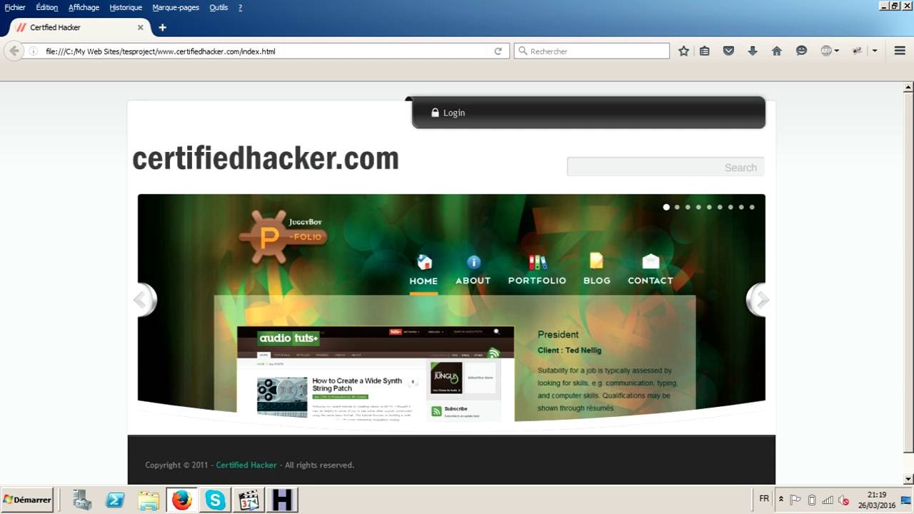 LAB 05 Mirroring Website Using HTTrack Web Site Copier CEH V9 - YouTube
